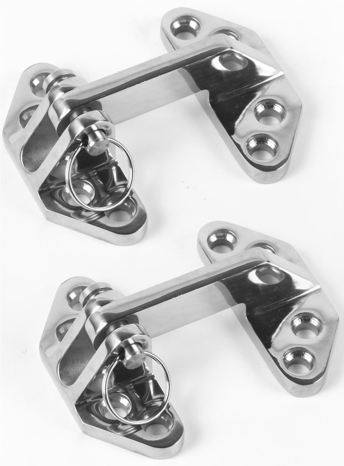 Eddie Marine 149-01P Eddie Marine Long Reach Hatch Hinges | Summit Racing