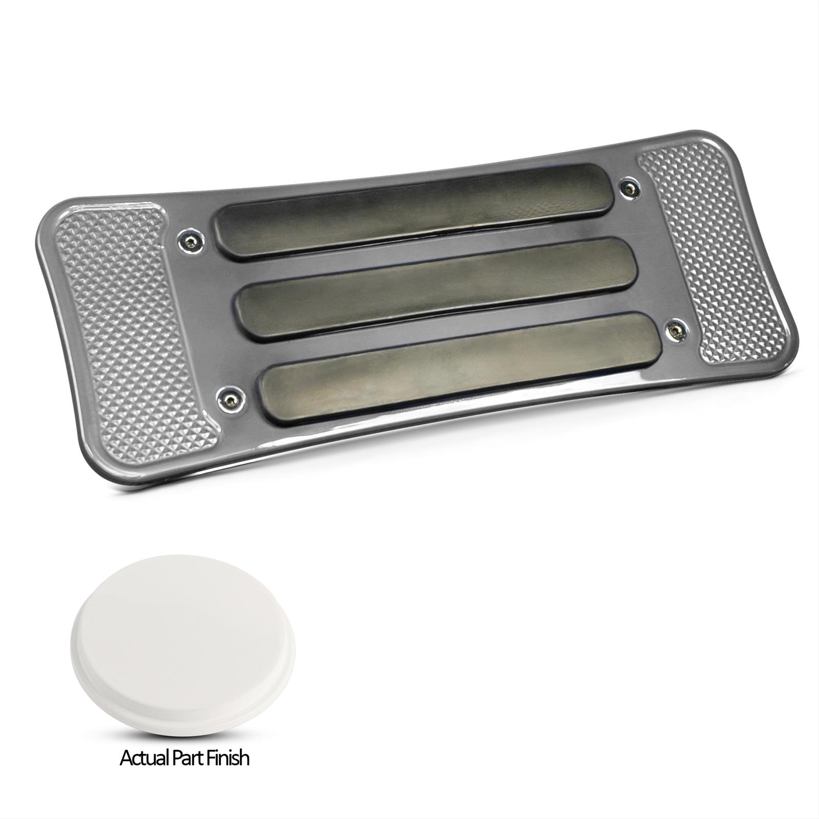 Eddie Marine 275-43W Eddie Marine Billet Aluminum Step Pads | Summit Racing