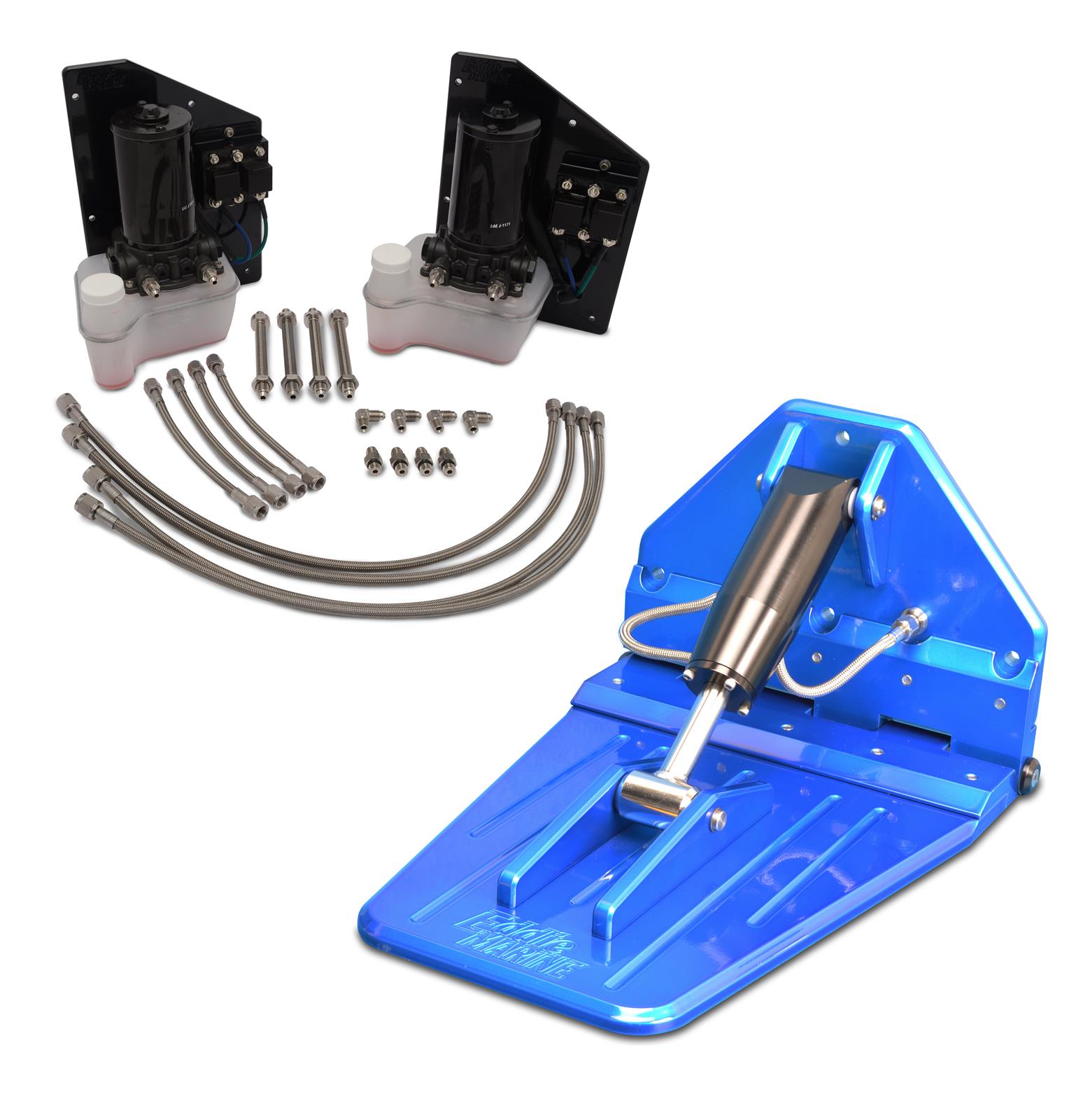 Eddie Marine 500-77B Eddie Marine Billet Aluminum K-Plane Trim Tabs ...