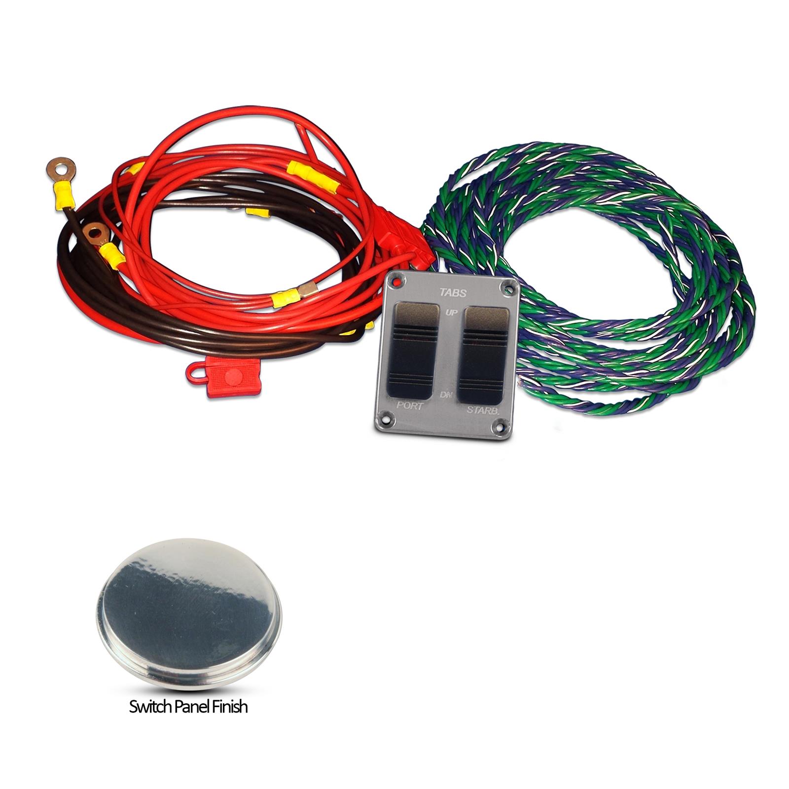 Eddie Marine 500-78WHCL Eddie Marine Billet Aluminum Switch Panels ...