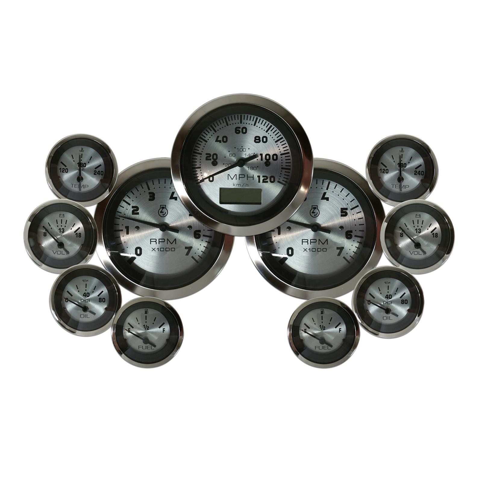 Eddie Marine EI-800PL Eddie Marine Twin Engine Elite Instruments ...