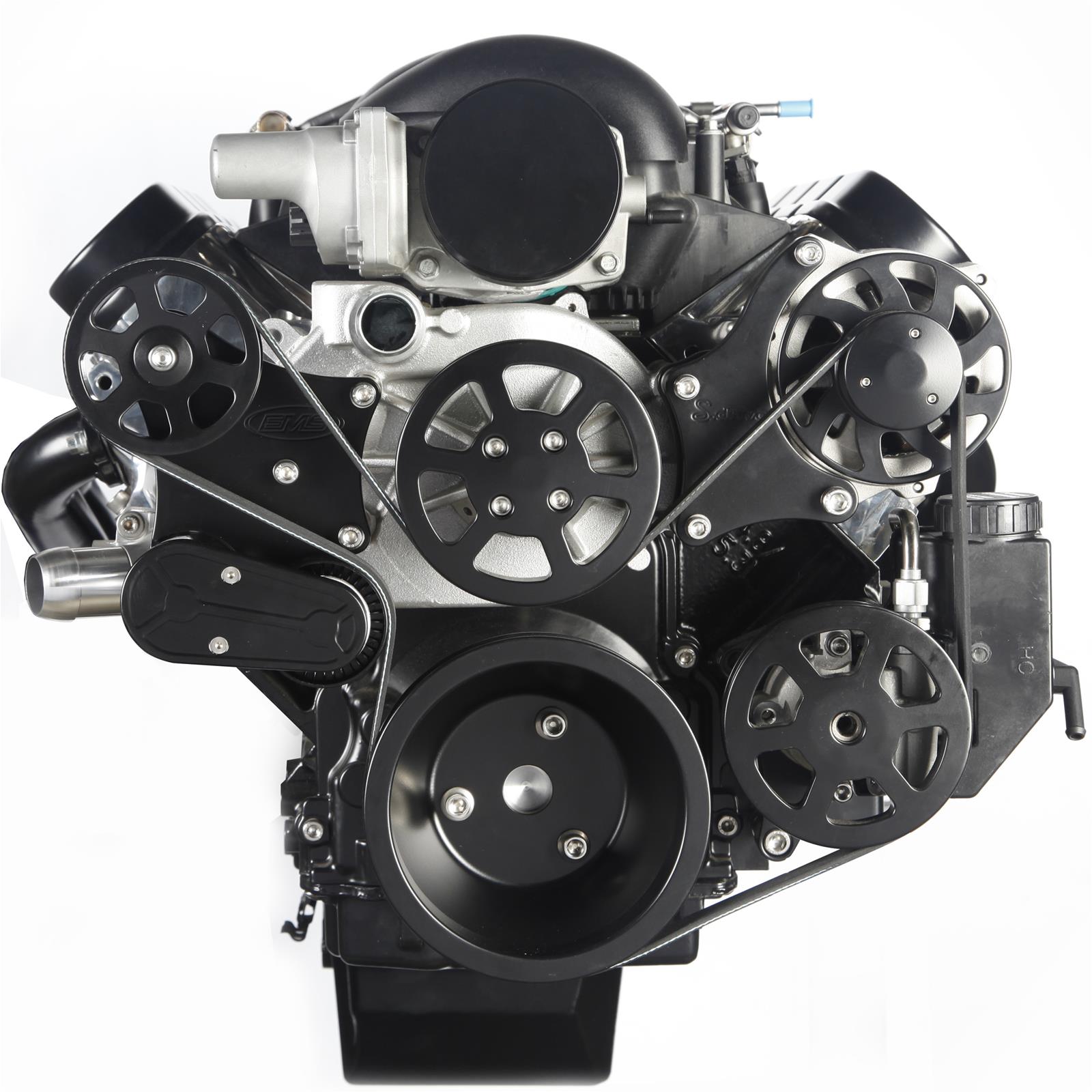 Eddie Motorsports MS107-18MB Eddie Motorsports Elite S-Drive Serpentine ...