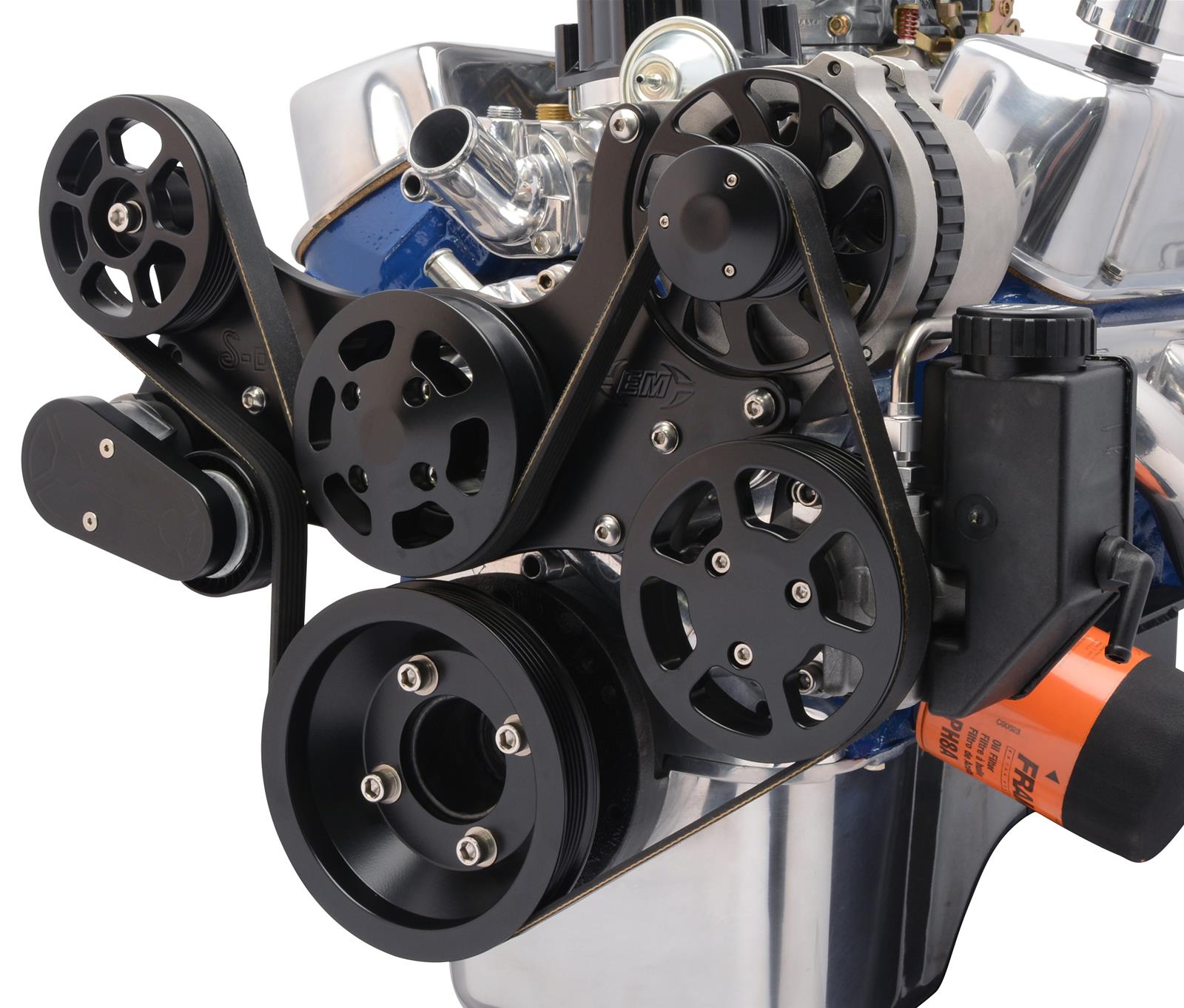 Eddie Motorsports MS107-65MB Eddie Motorsports S-Drive Serpentine ...