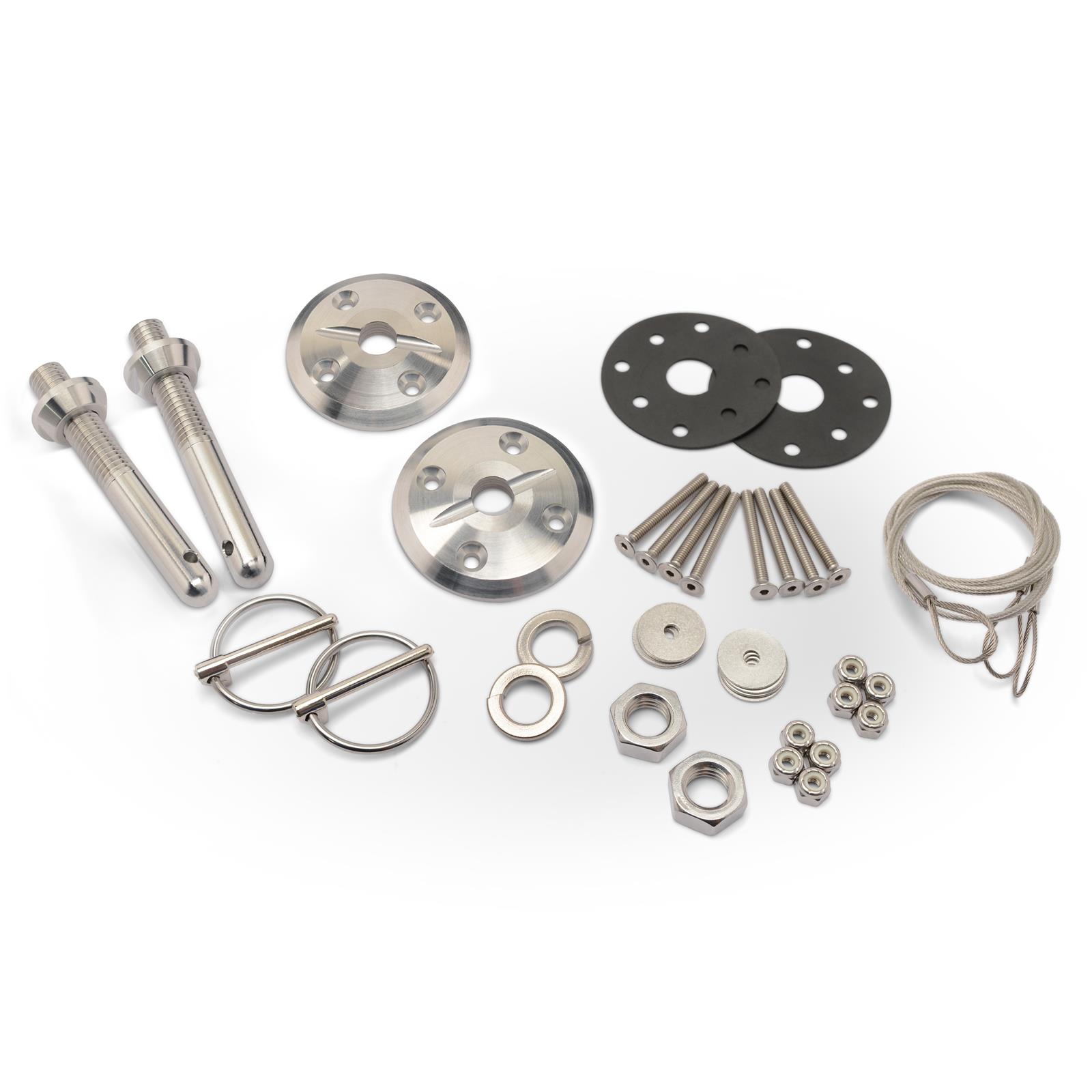 Eddie Motorsports MS110-44M Eddie Motorsports Billet Hood Pins | Summit ...