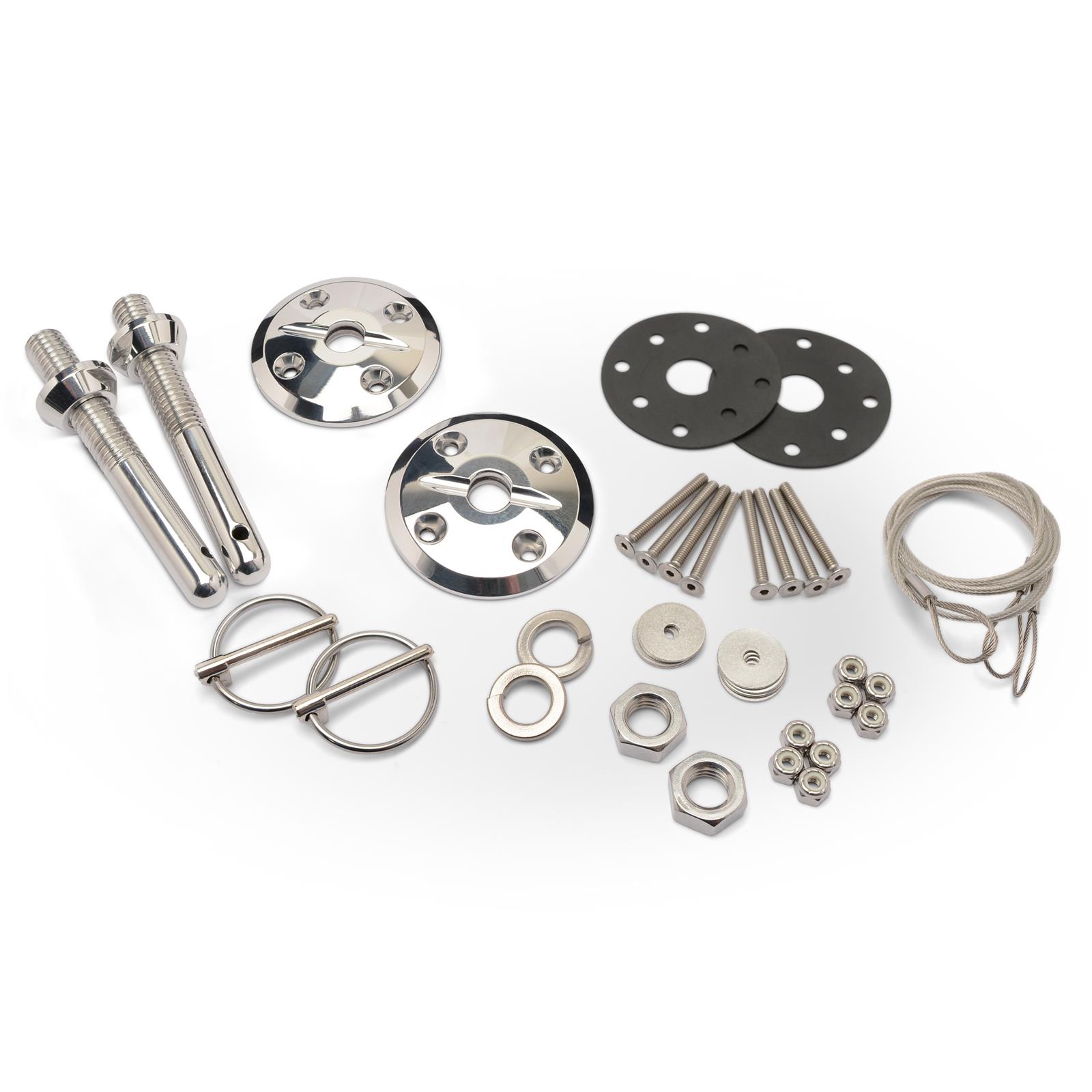 Eddie Motorsports MS110-44P Eddie Motorsports Billet Hood Pins | Summit ...