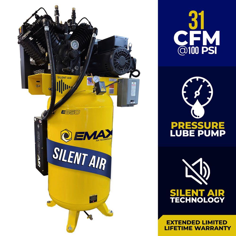 Emax Compressor ES07V080V1 EMAX Industrial Piston Compressors | Summit ...