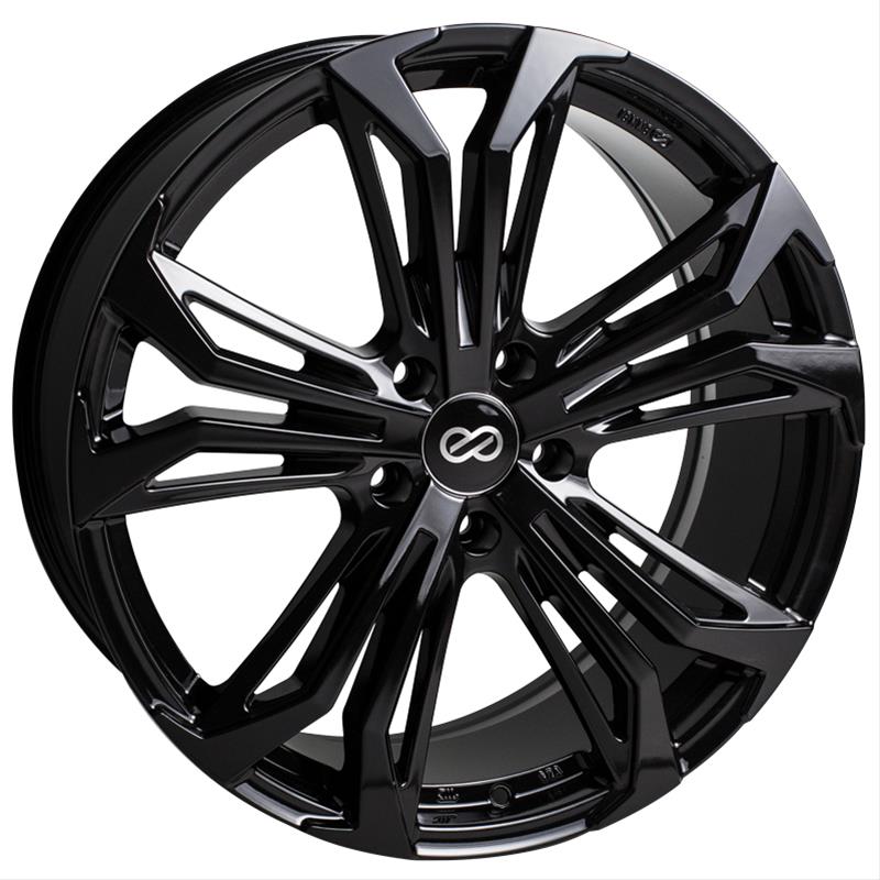 Enkei 510-285-1240BK Enkei Vortex 5 Gloss Black Wheels | Summit Racing