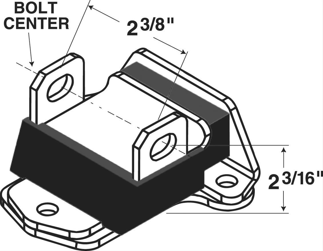 Energy Suspension 3.1117G Energy Suspension Motor Mounts/Motor Mount ...
