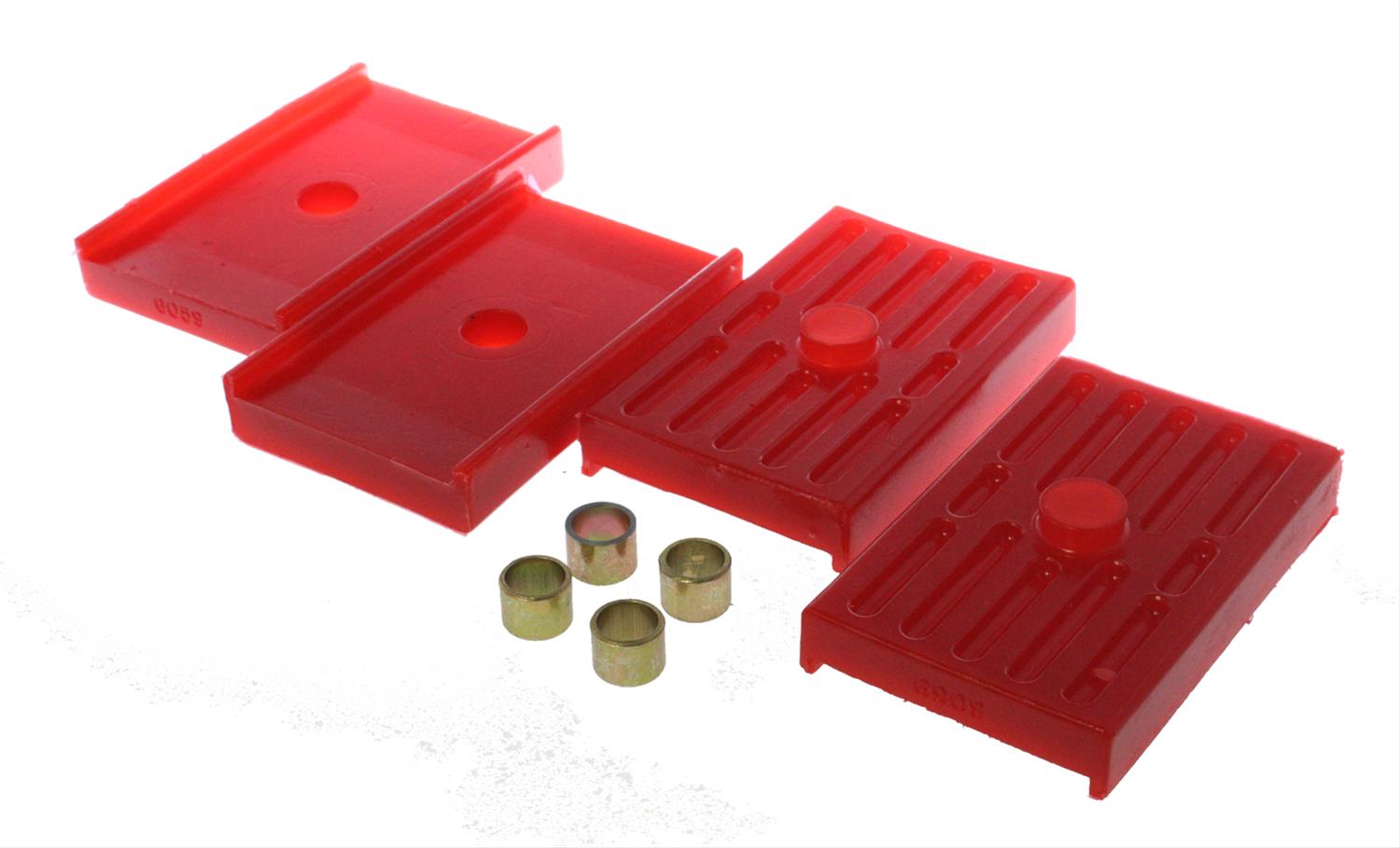 Energy Suspension 3.6112R Energy Suspension Leaf Spring Pads | Summit ...