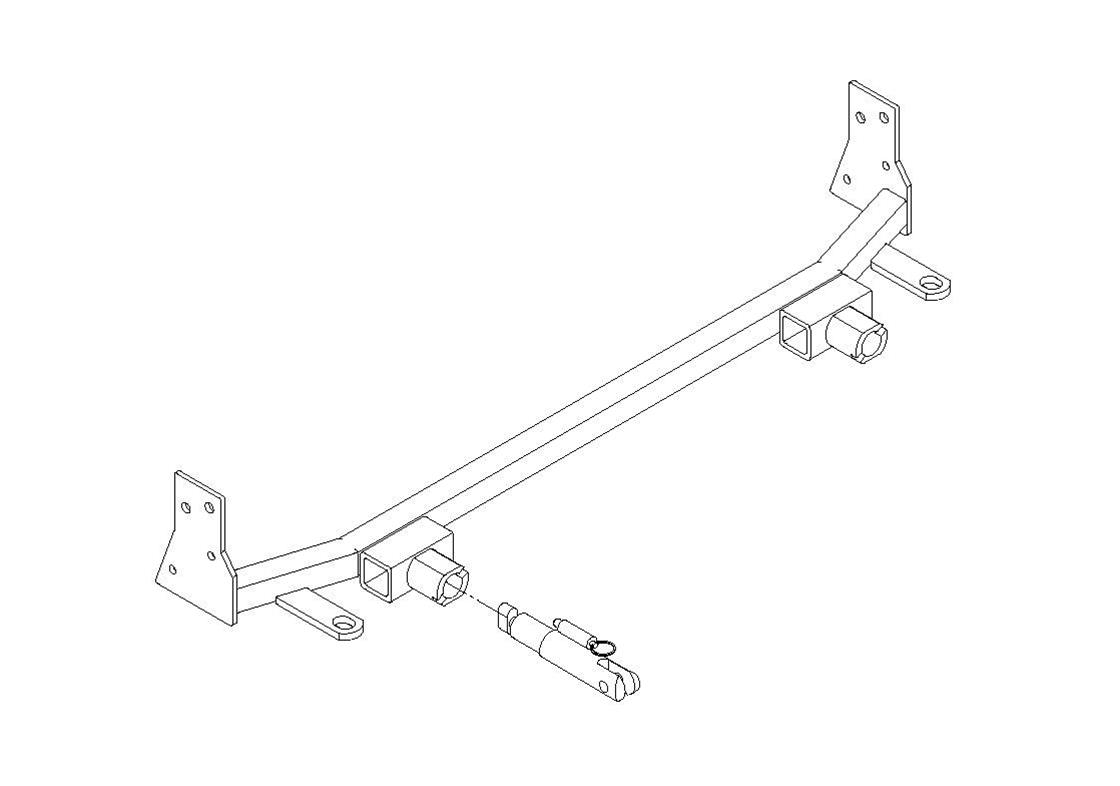 Blue OX BX1014 Blue Ox Tow Bar Baseplates | Summit Racing
