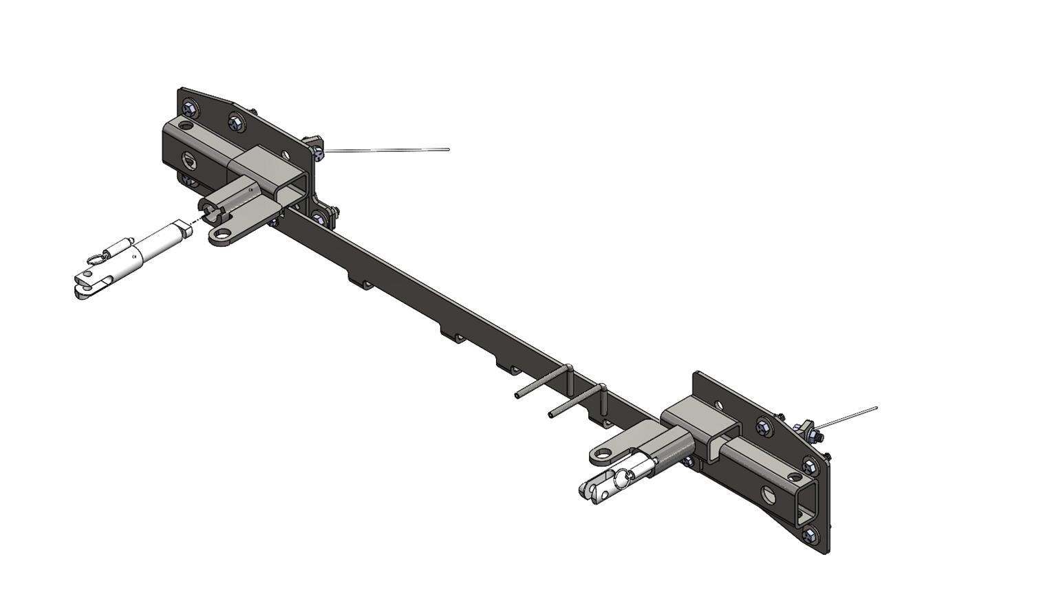 Blue OX BX1149 Blue Ox Tow Bar Baseplates | Summit Racing
