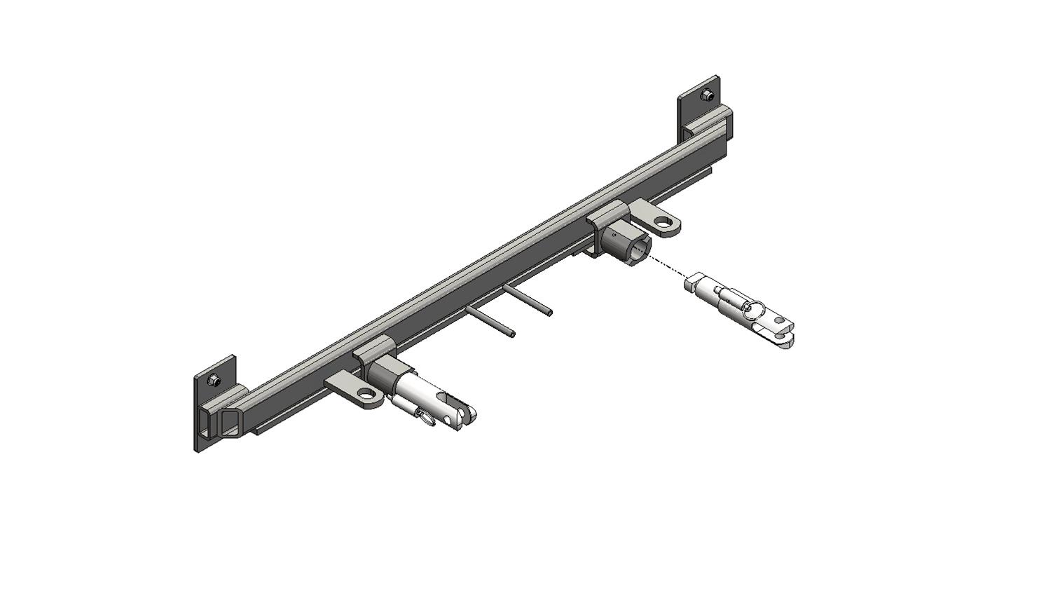 Blue OX BX1303 Blue Ox Tow Bar Baseplates | Summit Racing