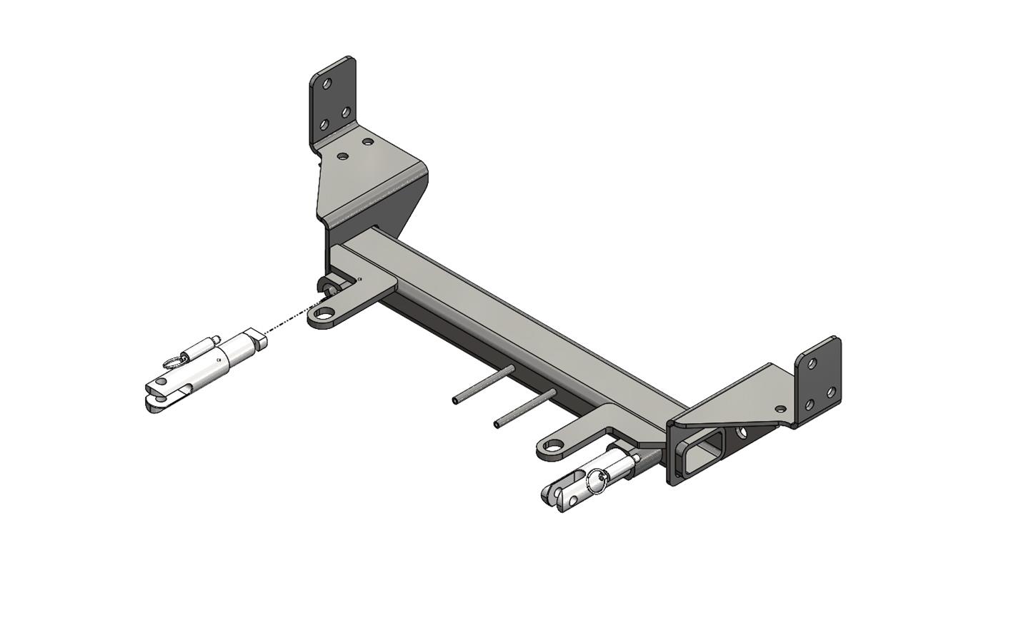 Blue OX BX1750 Blue Ox Tow Bar Baseplates | Summit Racing