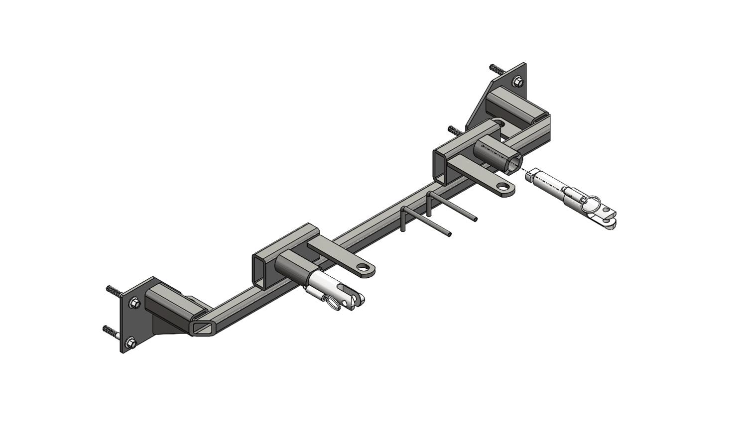 Blue OX BX2410 Blue Ox Tow Bar Baseplates | Summit Racing