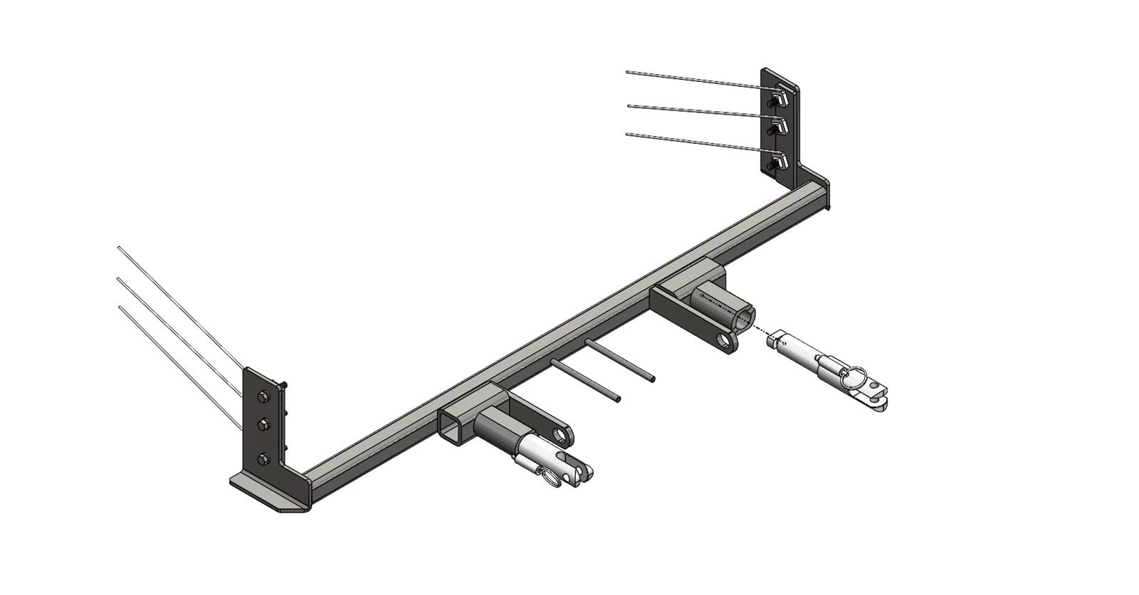 Blue OX BX3317 Blue Ox Tow Bar Baseplates | Summit Racing