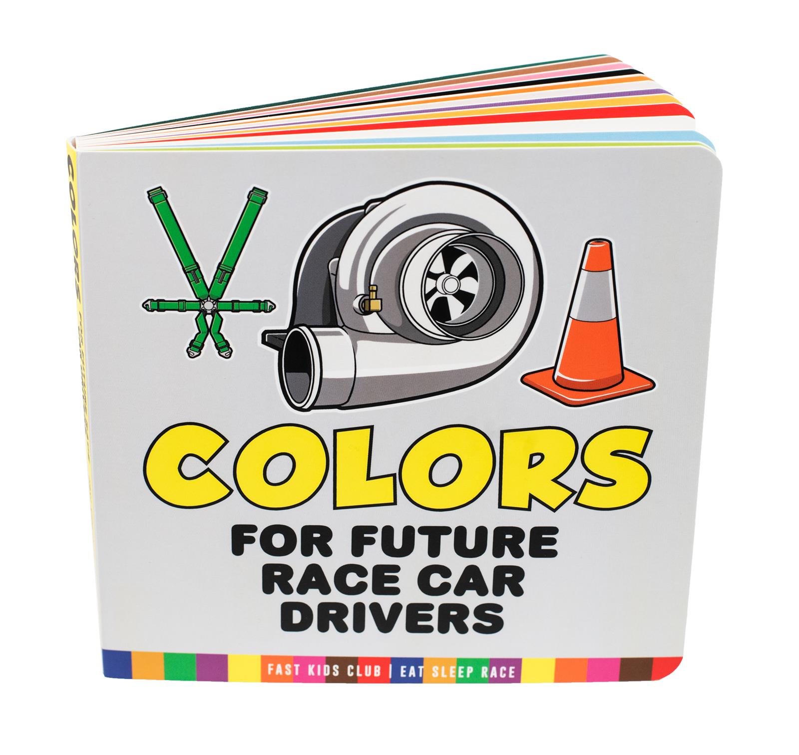 Summit Gifts 1702 Colors For Future Race Car Drivers Book | Summit Racing
