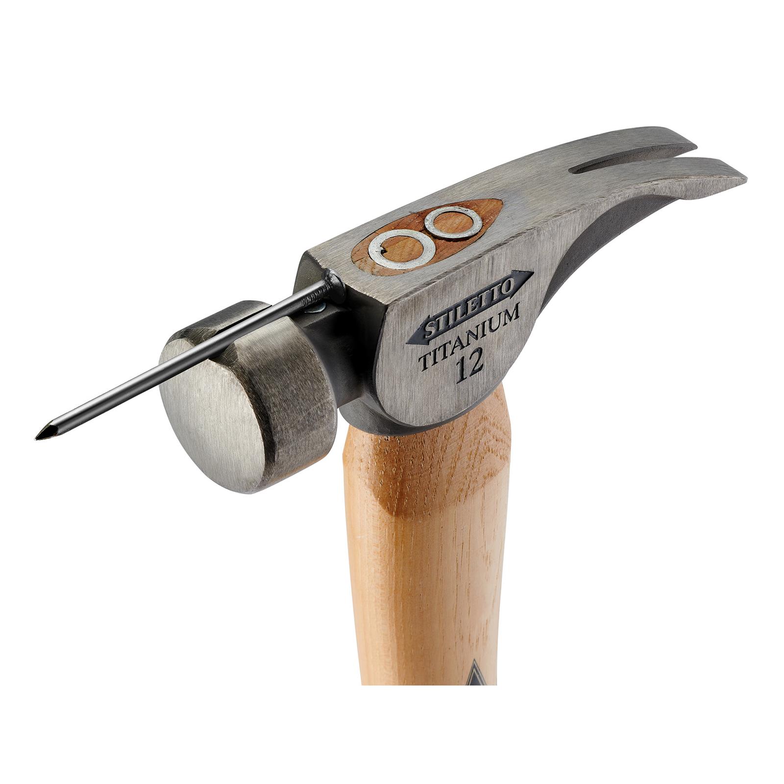Stiletto Tools TI12SC Stiletto Tools Smooth Face Hickory Handle ...