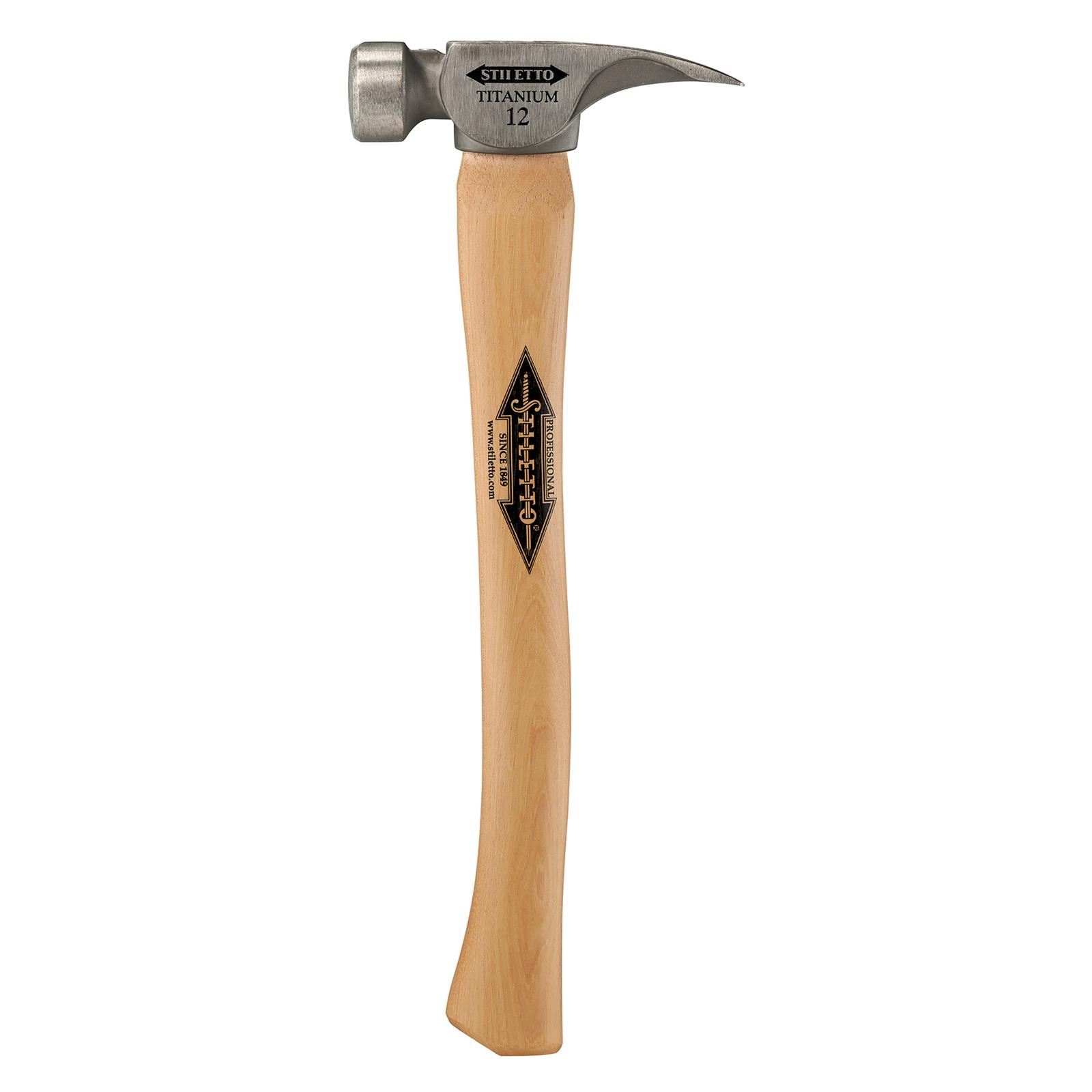 Stiletto Tools TI12SC Stiletto Tools Smooth Face Hickory Handle ...