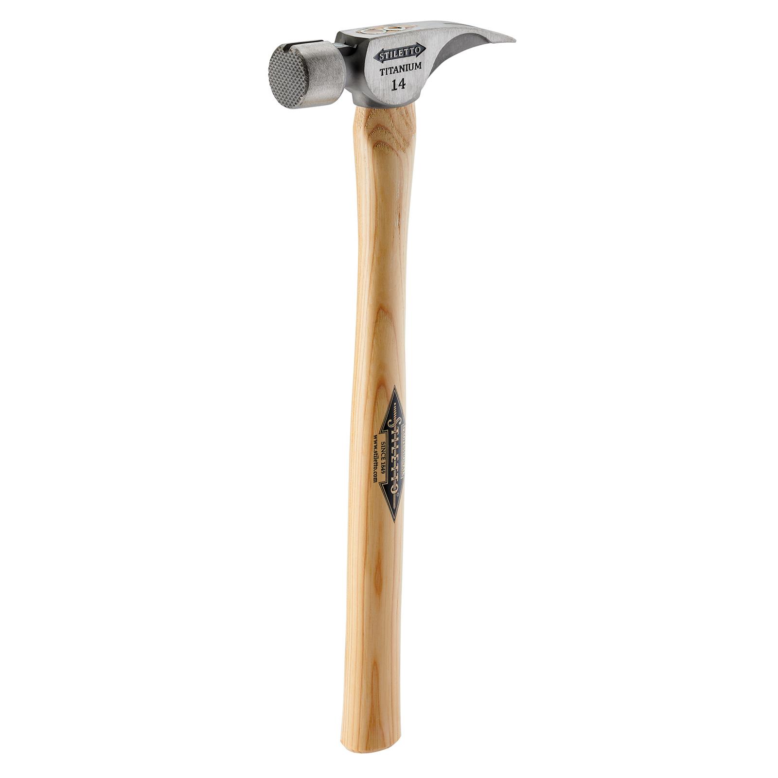 Stiletto Tools TI14MS Stiletto Tools Milled Face Hickory Handle Framing ...
