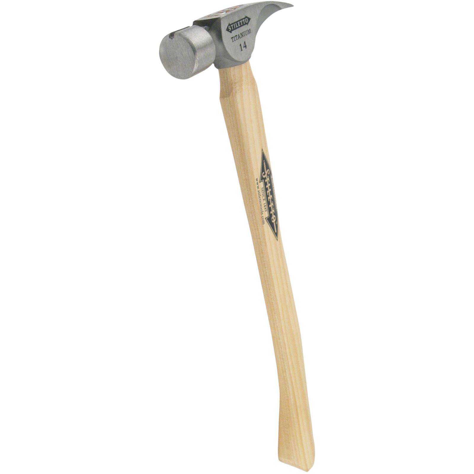 Stiletto Tools TI14SC Stiletto Tools Smooth Face Hickory Handle Framing ...