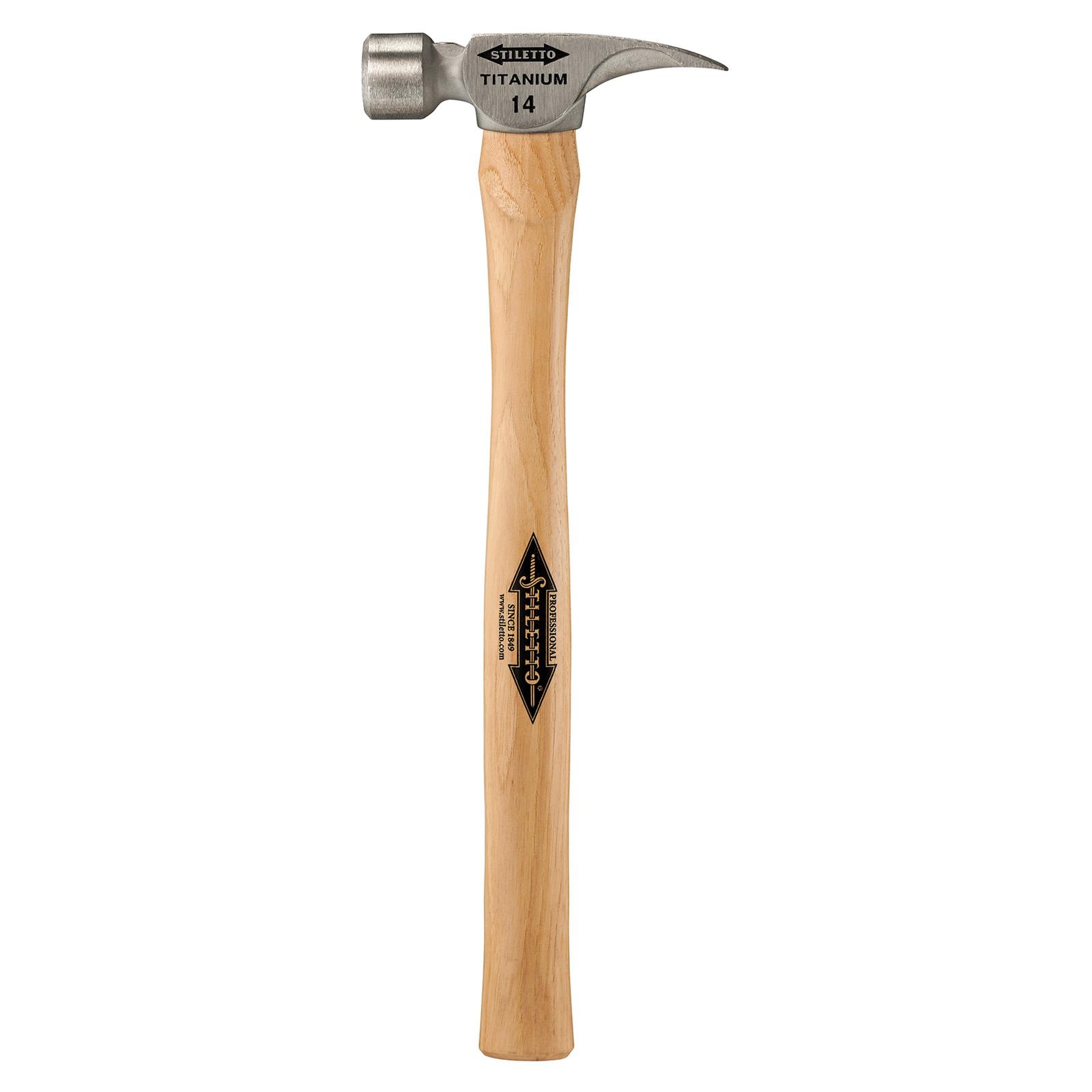 Stiletto Tools TI14SS Stiletto Tools Smooth Face Hickory Handle ...