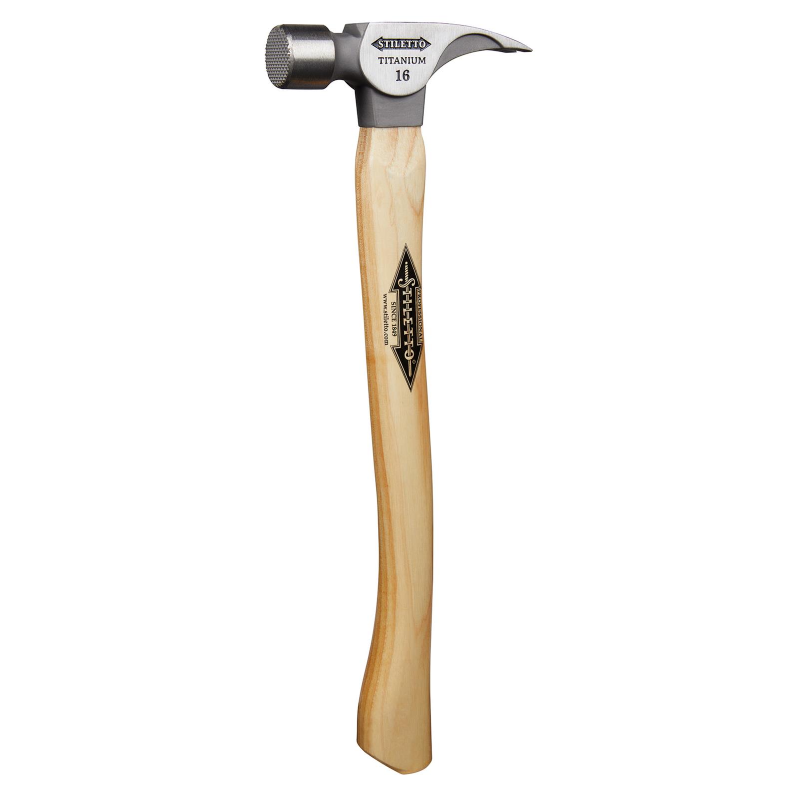 Stiletto Tools TI16MC Stiletto Tools Milled Face Hickory Handle Framing ...