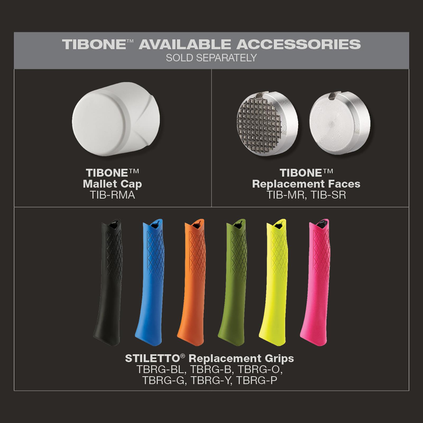 Stiletto Tools TIB15MC Stiletto Tools Tibone Milled/Curved Titanium ...