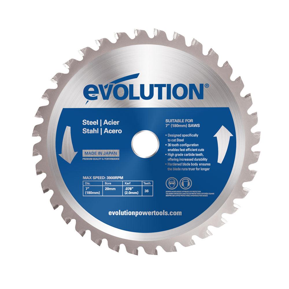 Evolution Powertools 180BLADEST Evolution Metal Cutting Saw Blades ...