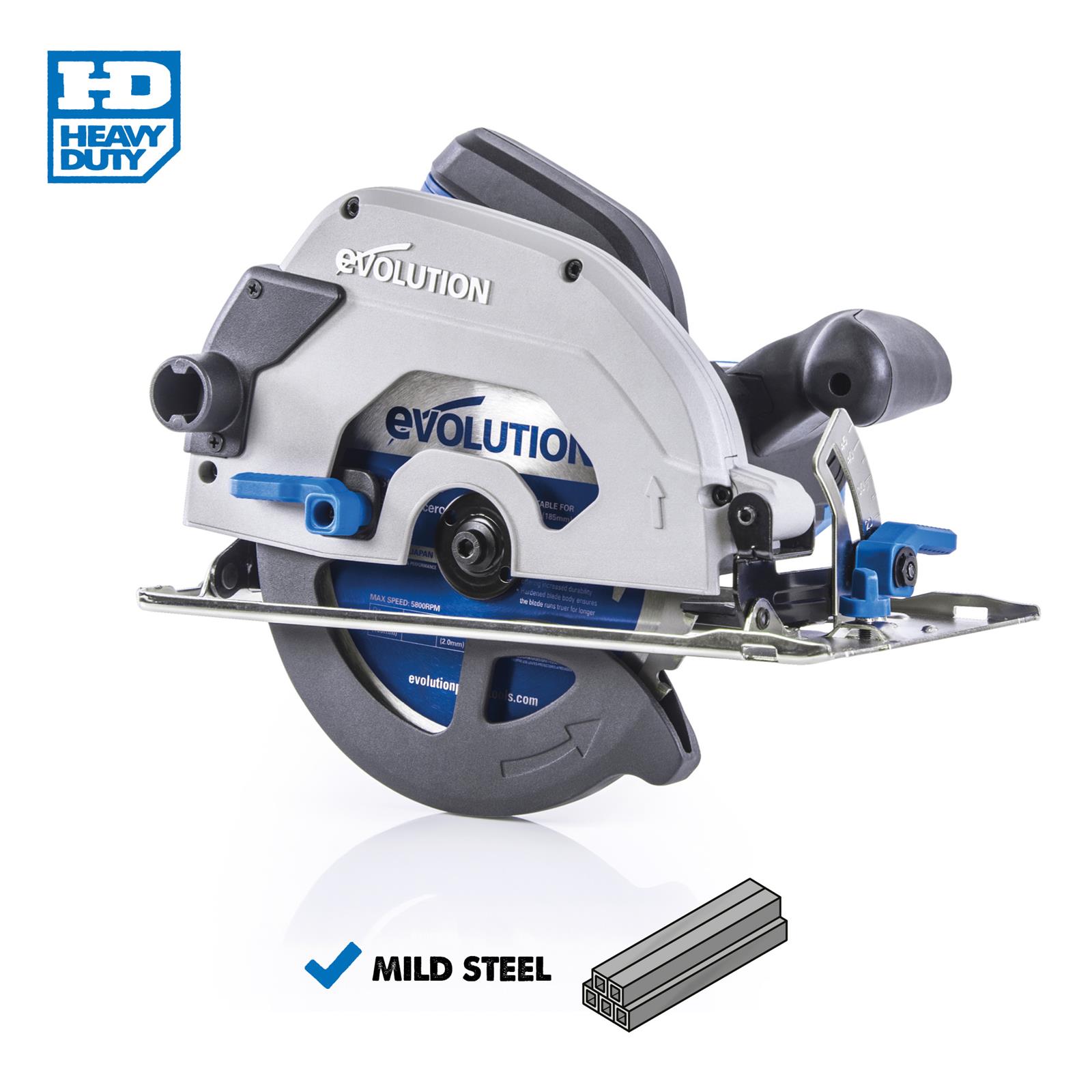 Evolution Powertools S185CCSL Evolution S185CCSL Metal Cutting Circular ...