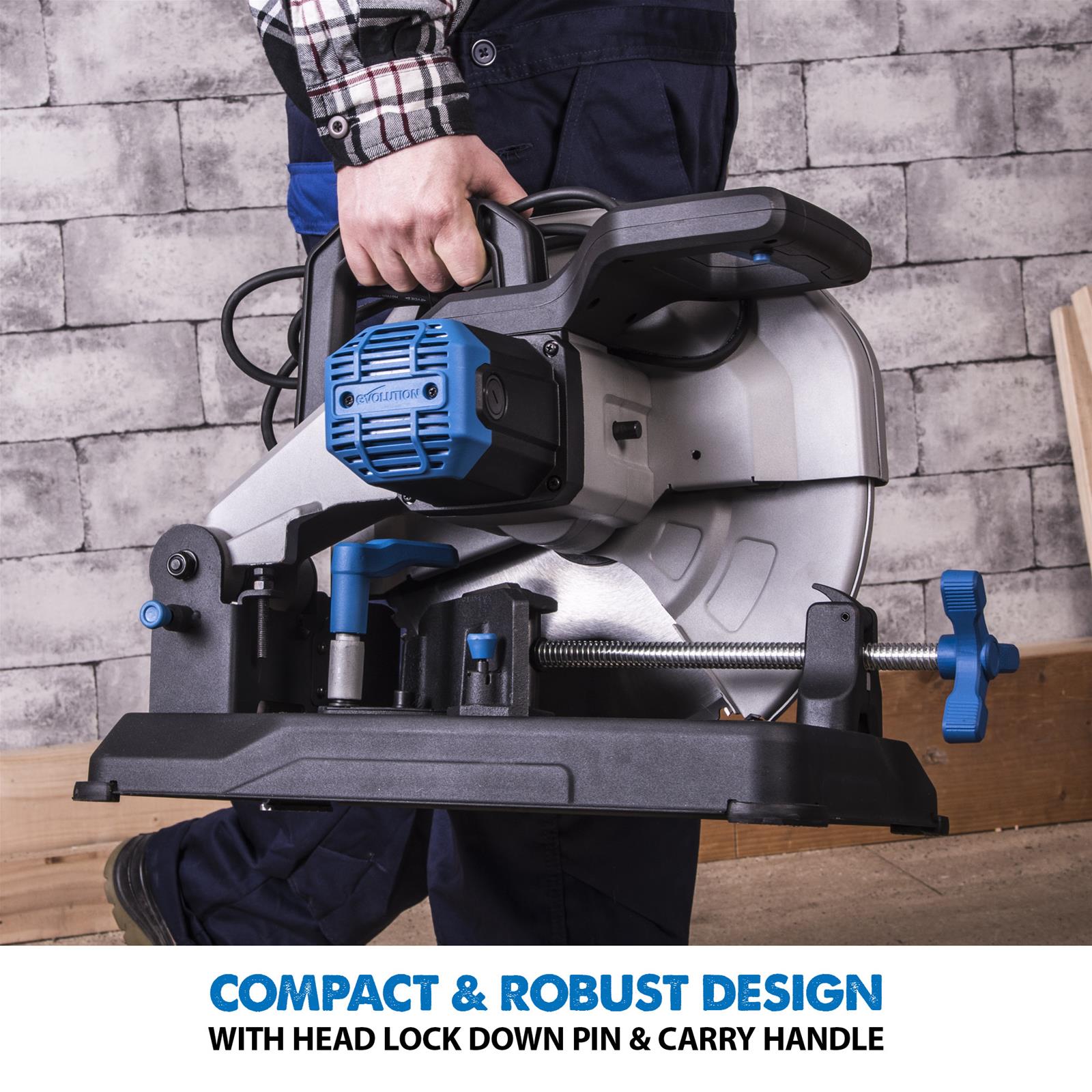 Evolution Powertools S355CPSL Evolution 14 in. Metal Cutting Chop Saws ...