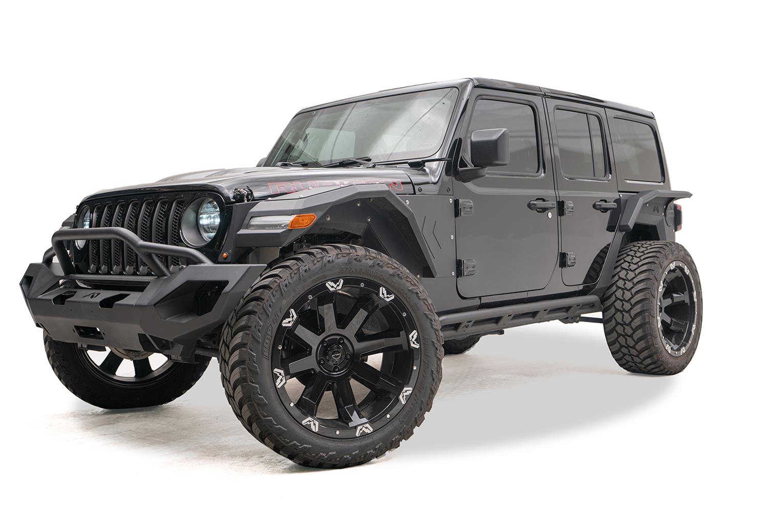 Fab Fours Inc. JL18-G1750-1 Fab Fours Jeep JL Tube Rock Sliders ...