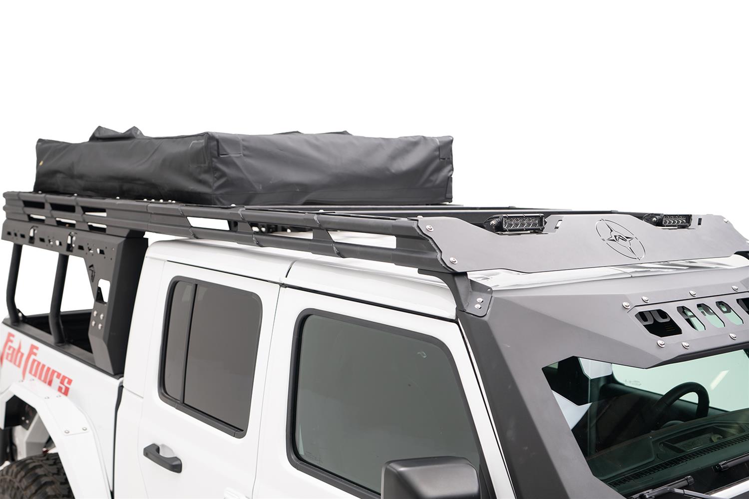 Fab Fours Inc. JTOR-02-B Fab Fours Jeep JT Overland Rack Accessories ...