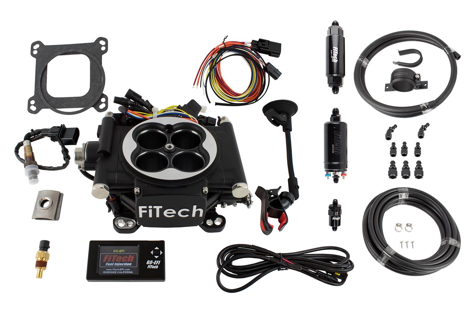 FiTech Fuel Injection 31002 FiTech Go EFI 4 600 HP Self-Tuning Fuel ...