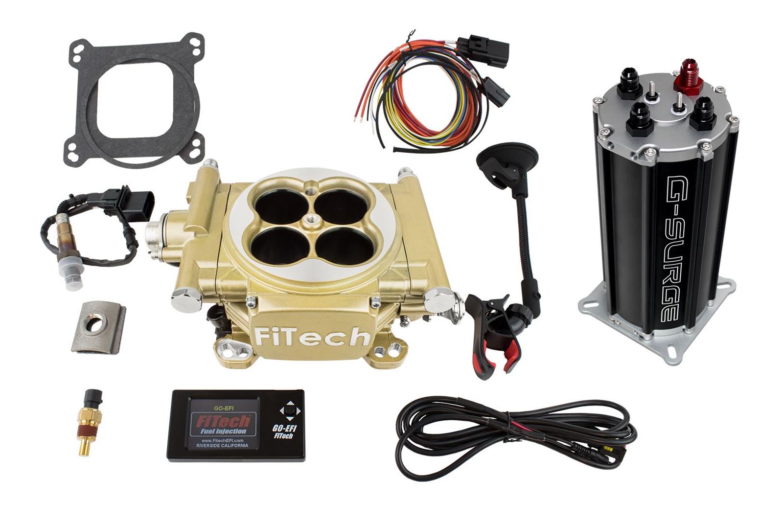 FiTech Fuel Injection 33005 FiTech Easy Street 600 HP Self-Tuning Fuel ...