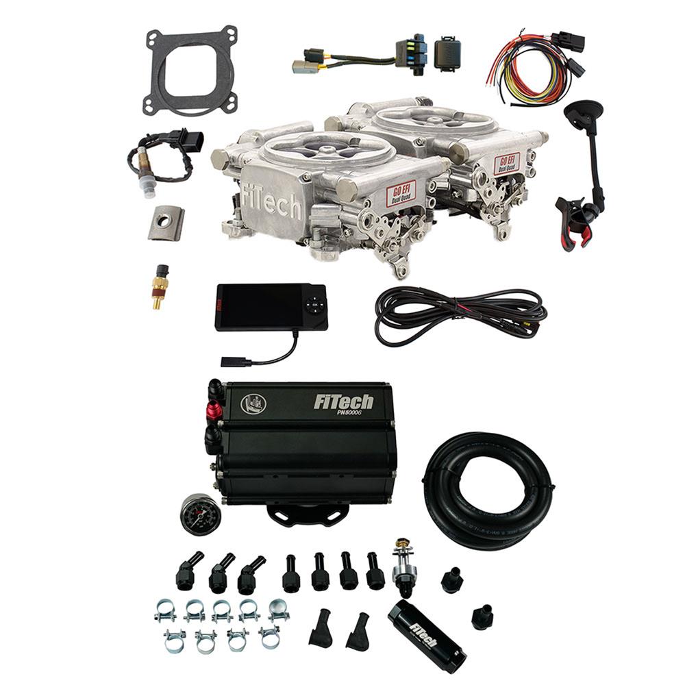 FiTech Fuel Injection 35661 FiTech Go EFI 2x4 625 HP System Force Fuel ...