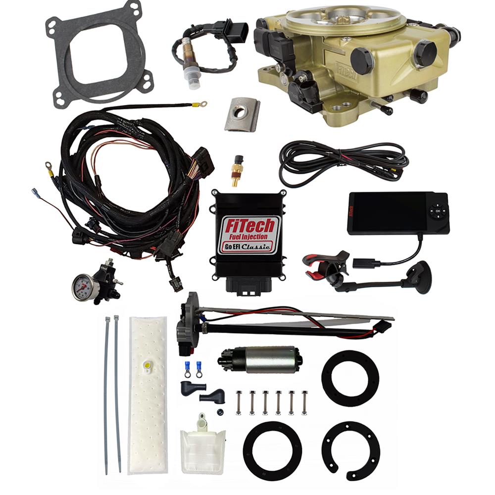 FiTech Fuel Injection 36121 FiTech Go EFI Classic 650 HP System In-Tank ...