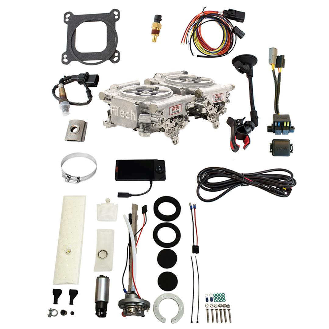 FiTech Fuel Injection 36561 FiTech Go EFI 2x4 625 HP System Fuel ...