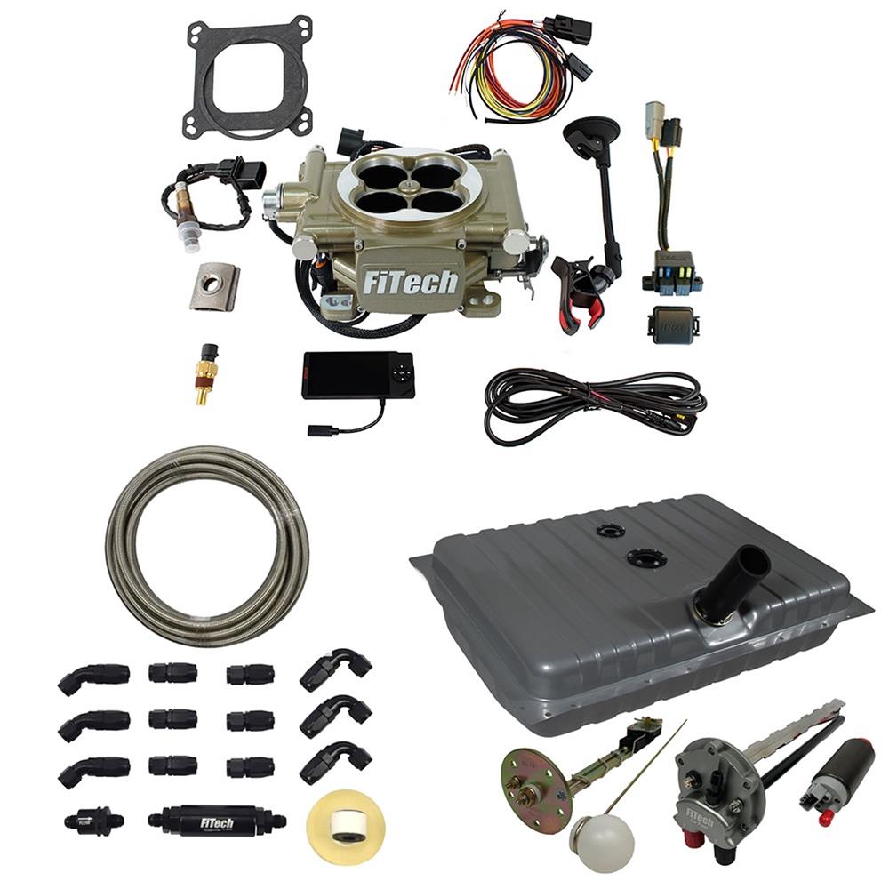 FiTech Fuel Injection 38004 FiTech Go EFI 4 Power Adder 600 HP Self ...