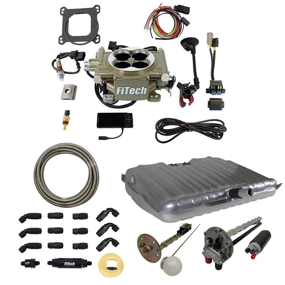 FiTech Fuel Injection 38007 FiTech Easy Street 600 HP Total Package EFI ...