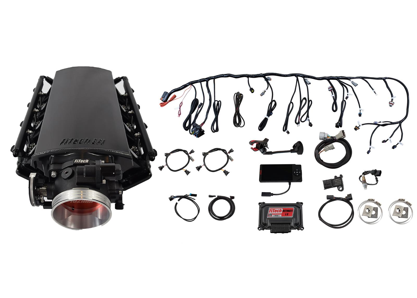 FiTech Fuel Injection 70002 FiTech Ultimate LS EFI 500 HP Fuel ...