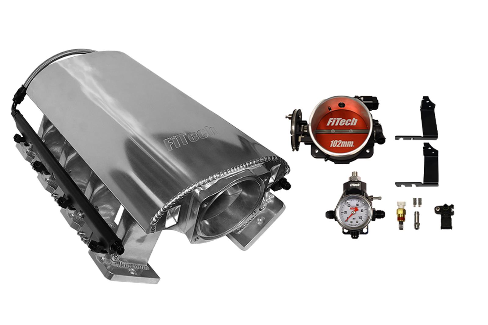 FiTech Fuel Injection 73269 FiTech Rebel LS Fabricated Intake Manifolds | Summit Racing