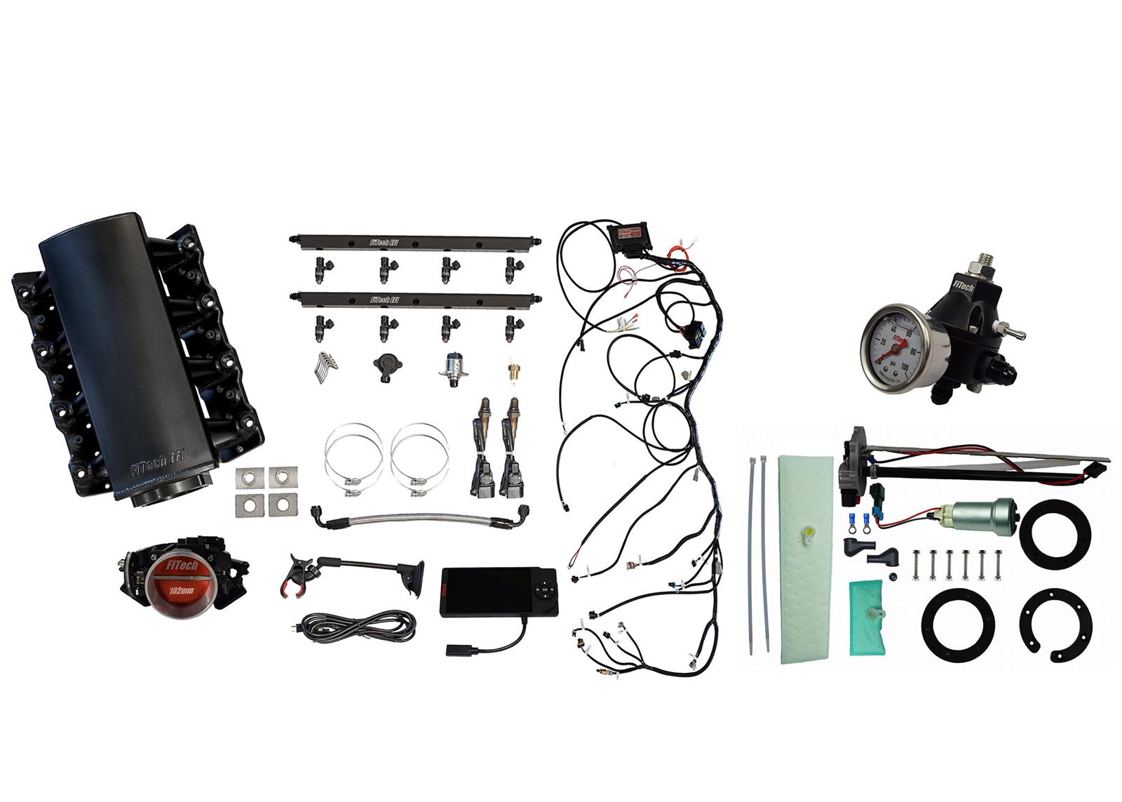 FiTech Fuel Injection 76103 FiTech Ultimate LS EFI 750 HP Fuel ...