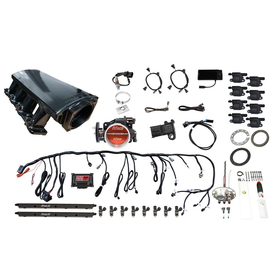 FiTech Fuel Injection 78811 FiTech Ultimate LS 500 HP EFI Short LS3 ...
