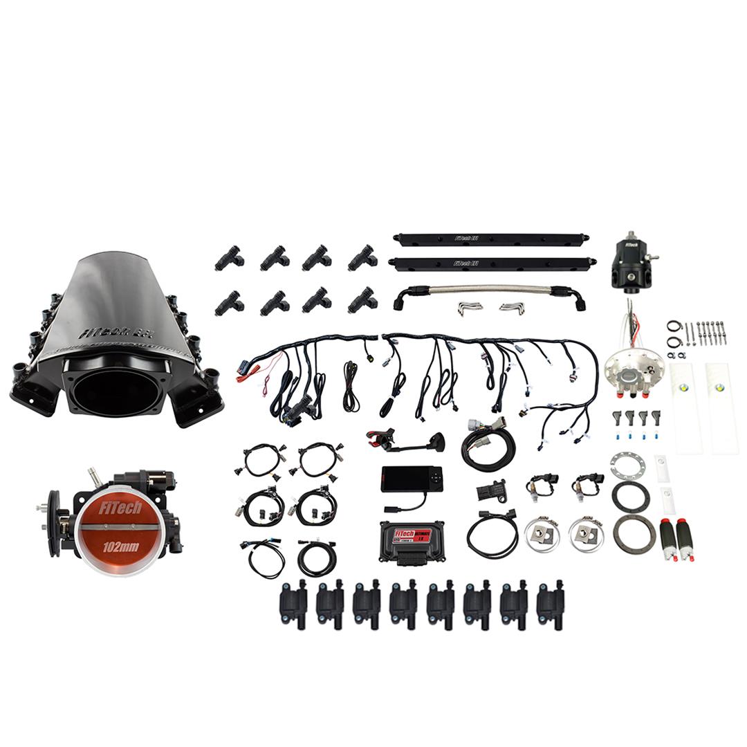 FiTech Fuel Injection 78937 FiTech Ultimate LS 1,000 HP EFI Short LS7 ...