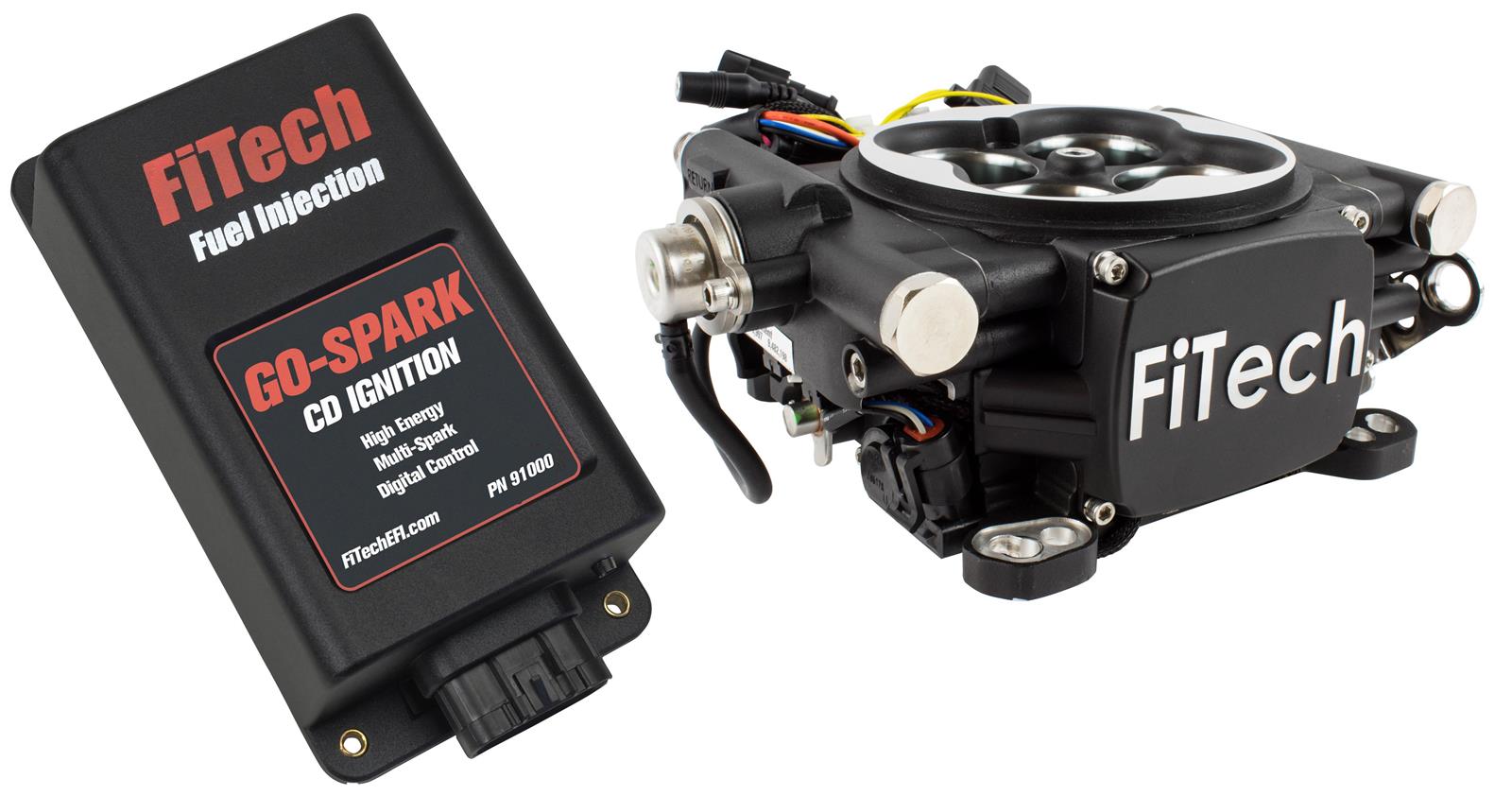 FiTech Fuel Injection 93002 FiTech Go EFI 4 600 HP Self-Tuning Fuel ...