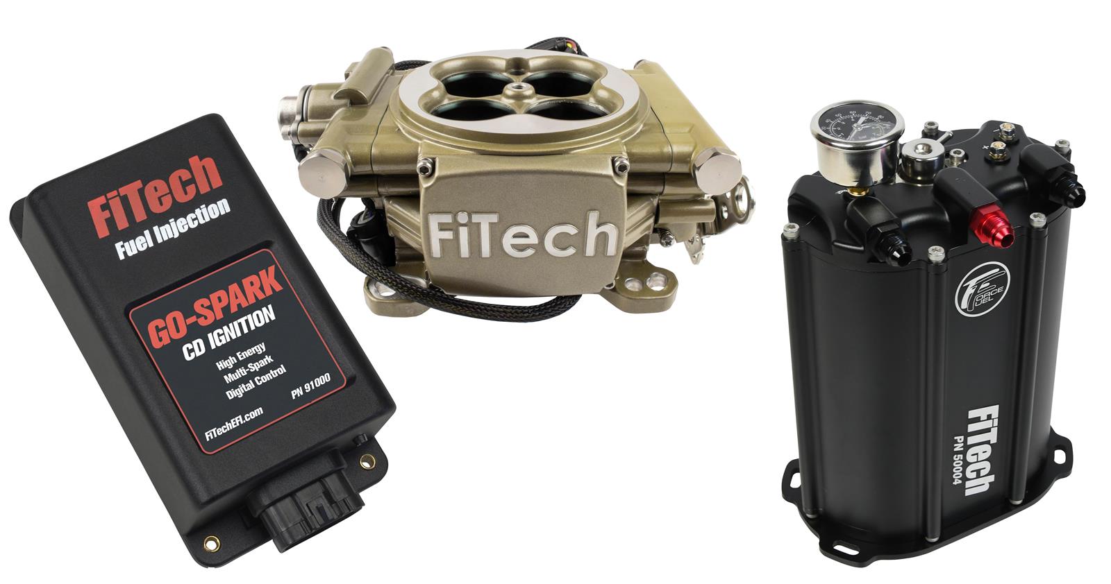 FiTech Fuel Injection 93505 FiTech Easy Street 600 HP EFI System Force ...