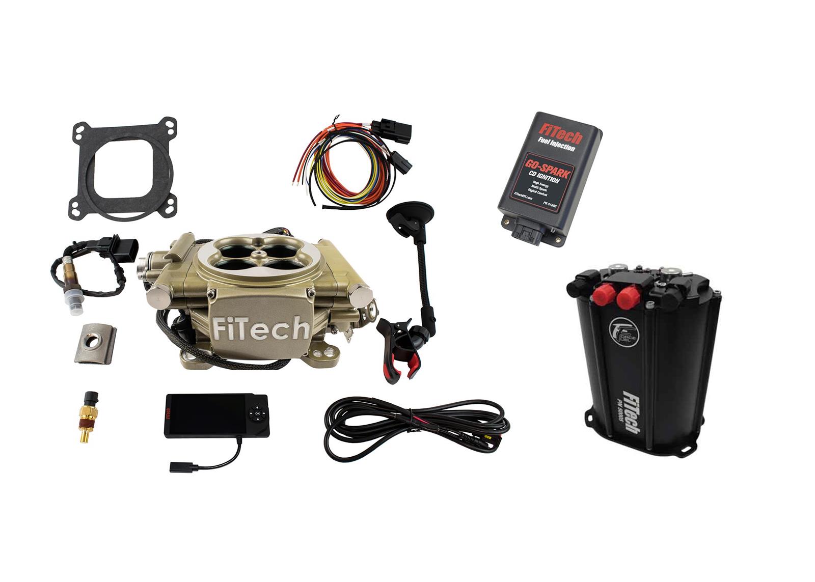 FiTech Fuel Injection 93555 FiTech Easy Street 600 HP EFI System Force ...