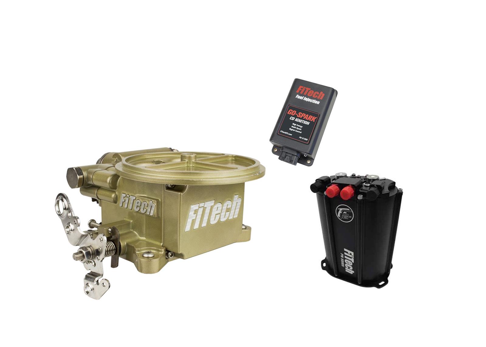 FiTech Fuel Injection 93559 FiTech Go EFI 2-Barrel 400 HP Force Fuel/Go ...