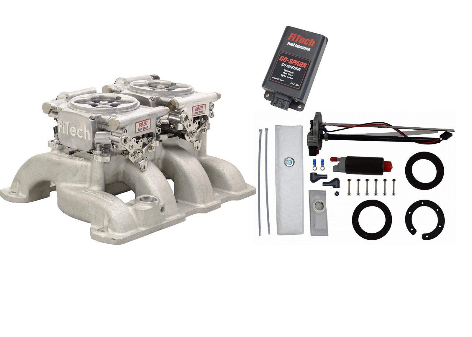 FiTech Fuel Injection 93618 FiTech MeanStreet EFI 800 HP Self-Tuning ...