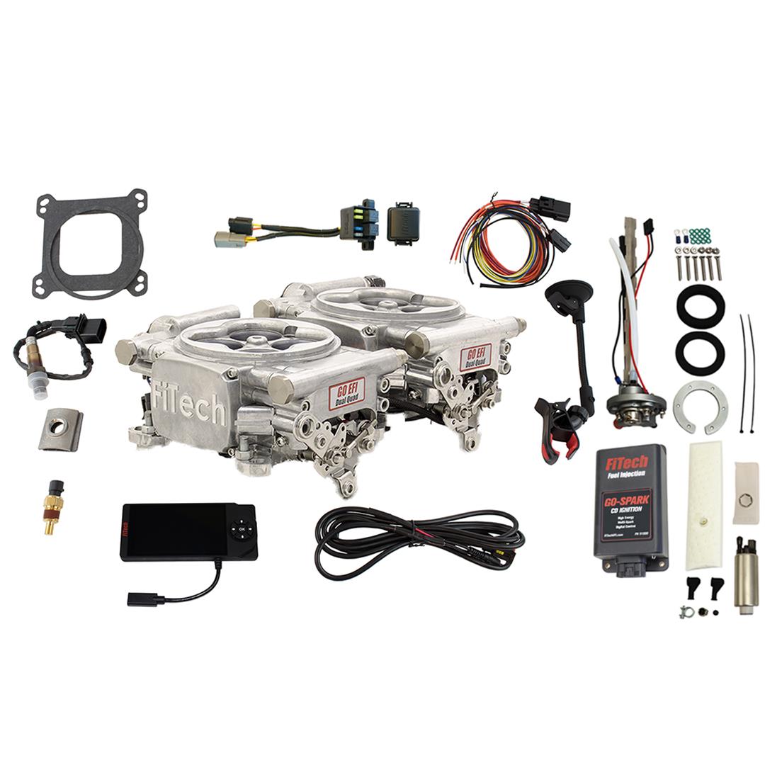 FiTech Fuel Injection 96261 FiTech Go EFI 2x4 625 HP System/Go Spark ...